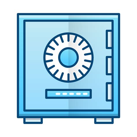 Secure Vault Icon Suitable For A Wide Range Of Digital Creative
