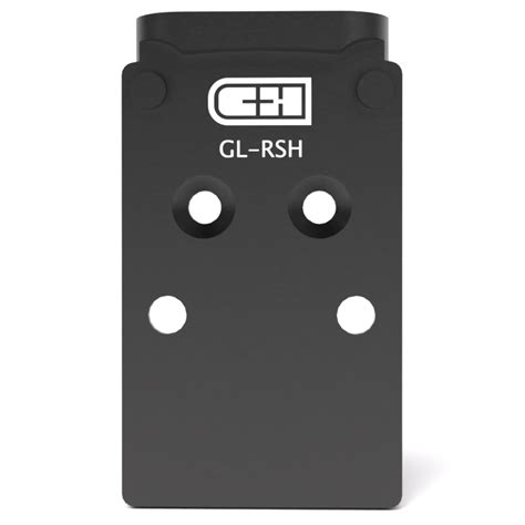 Buy C H Precision Optics Adapter Plate For Gen5 Glock Mos G17 G19 And Trijicon Rmr Sro Holosun
