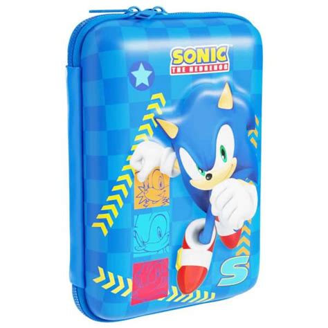 Sonic The Hedgehog Desenli Mavi Kalem Kutusu 3335 Toyzz Shop