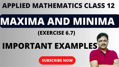 Application Of Derivative Ex 67 Important Examples Applied Math Class 12 Gaur Classes