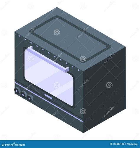 Convection Oven Cooker Icon Isometric Style Stock Vector Illustration Of Convection