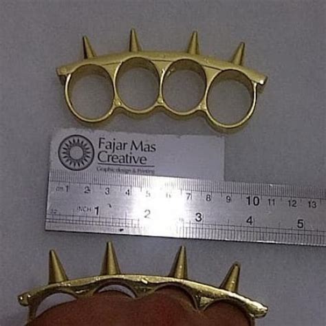 Jual Brass Knuckle Duri Runcing Praktis Dijual Satuan Jakarta Barat Iqbal Barraq1 Tokopedia