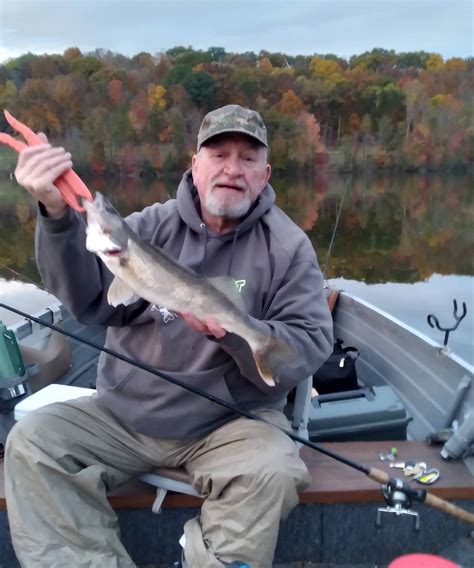 Beautiful Sky And Saugeye Ohio Game Fishing