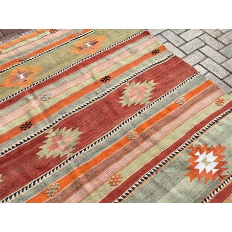 1960 S Vintage Turkish Kilim Rug 775 X 114 Chairish