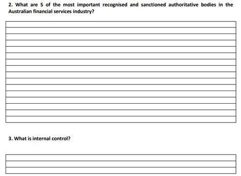 FNSACC516 Implement And Maintain Internal Control Procedures Assessment