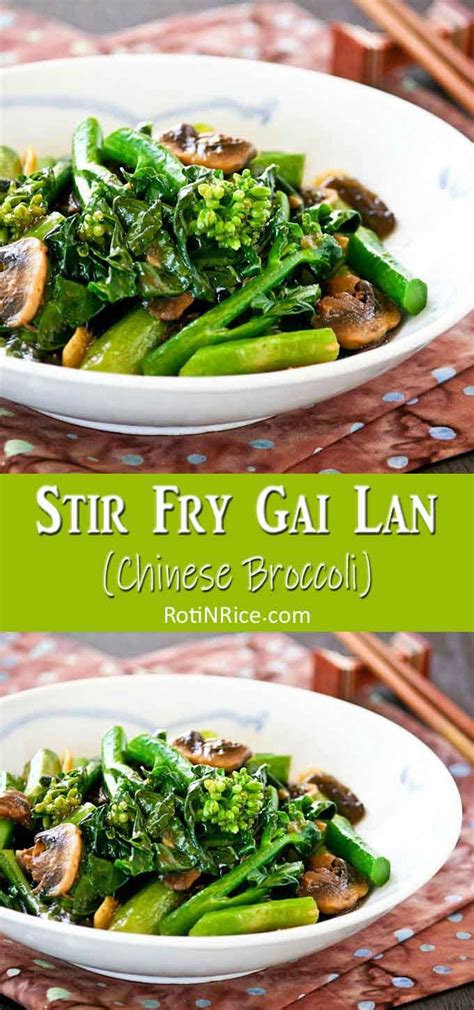 Learn The Technique To Cook Tender Crisp Stir Fry Gai Lan Chinese