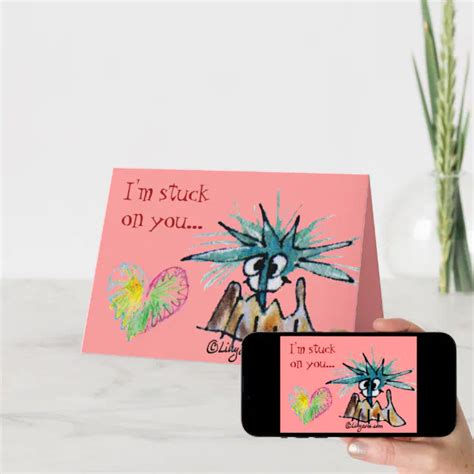 Cute Barnacle Valentine Card Zazzle