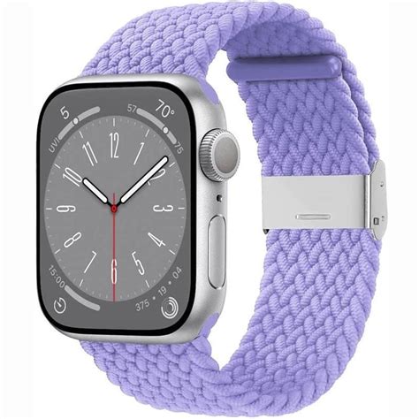 Flätat klockarmband Apple Watch 9 41mm Lightpurple Elgiganten