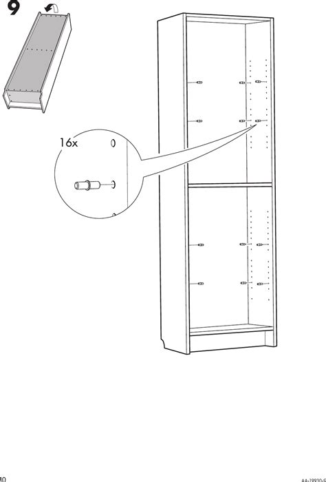 Ikea Billy Bookcase Assembly Directions At Sebastian Williams Blog