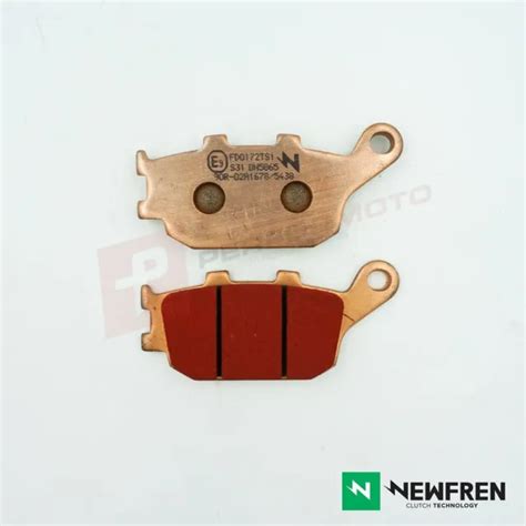 PLAQUETTES DE FREIN arrière frittées Newfren TS1 pour Suzuki SV 1000