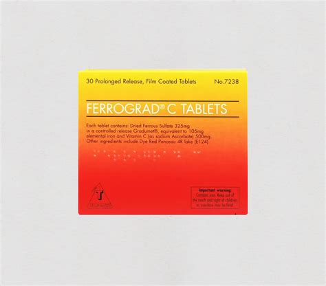 Ferrograd C Film Coated 30 Tablets