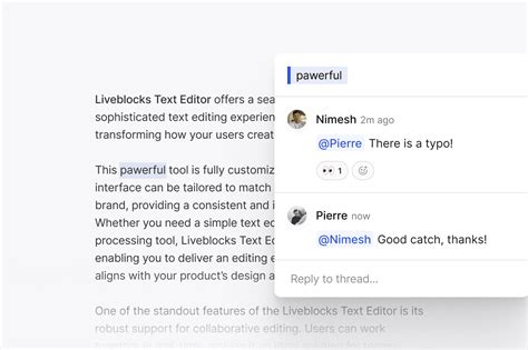Blocknote Text Editor