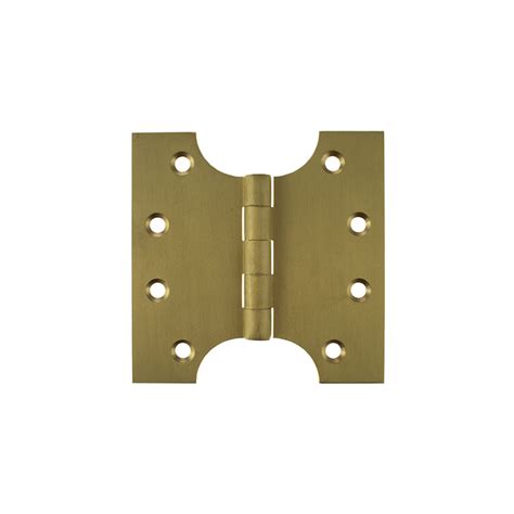 Atlantic Solid Brass Parliament Hinges 4 X 2 X 4mm Satin Brass
