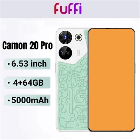 Fuffi Camon 20 Pro Smartphone Android 64gb Rom 4gb Ram 6 53 Inch 5 16mp