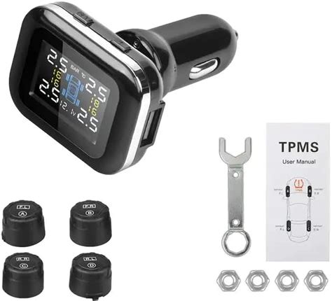 Bosch Tyre Pressure Monitoring System Tpms For Cars With Tubeless Tyres Pack Of 4 Sensors