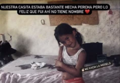 Flor Vigna Compartió Fotos De Su Infancia “nuestra Casita Estaba
