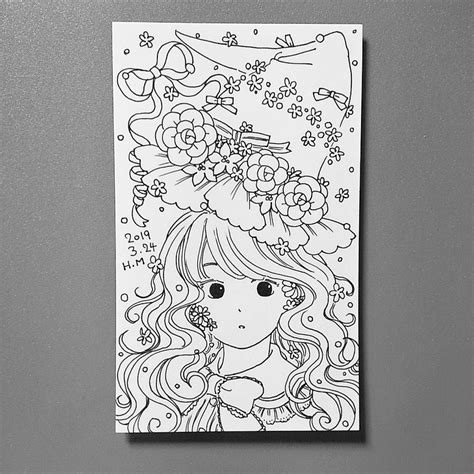 「ちょうど良きタグが 俺の描いたかわいいを見てくれ 絵 イラスト 一発描き 」はまだまいこ（イラストレーター・実用マンガ家）の漫画