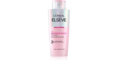 Loréal Paris Elseve Glycolic Gloss Revitalising Shine Shampoo For Dull