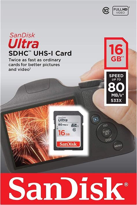 Sandisk 32gb Ultra 100mbs Sdhc Memory Card Buy Online At Low Prices In