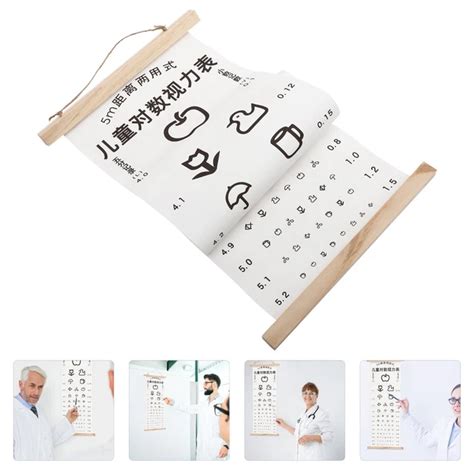 Test Eye Chart Diagramm Abstand Diagramm Eye Chart Für Classrooom Wand