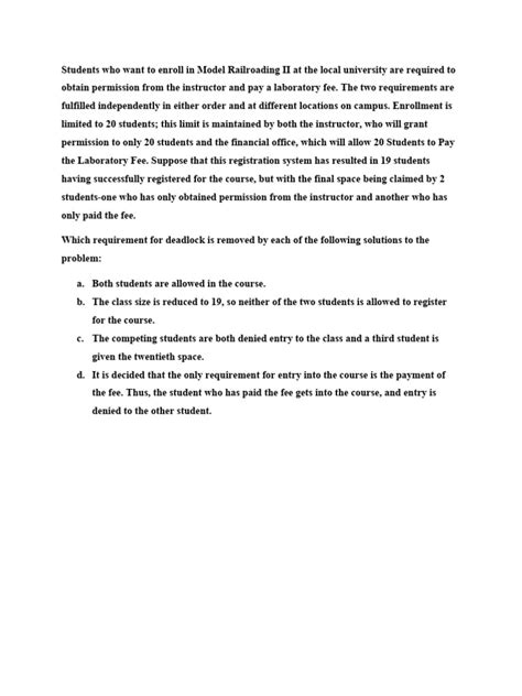 potential os deadlock pdf