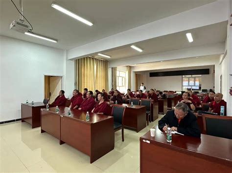 基层动态海晏县消防救援大队深入海北州佛学院开展消防安全培训火灾教职人员寺院