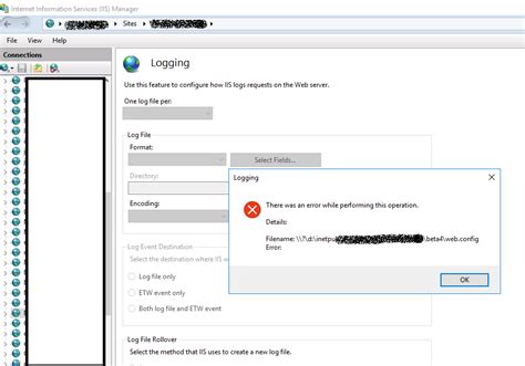 Iis 7 Iis Error After Importing From Iis 7 To Iis 10 Server Fault
