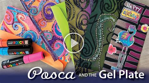 My Tips For Posca Pens And Gel Printingtutorial Tidbits Youtube My Tips For Posca Pens And Gel Printingtutorial Tidbits Youtube
