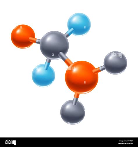 Illustration Of Abstract Molecule Or Atom Stock Vector Image And Art Alamy