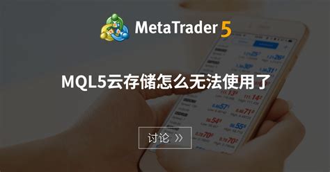 Mql5云存储怎么无法使用了 一般 Mql5 算法交易论坛