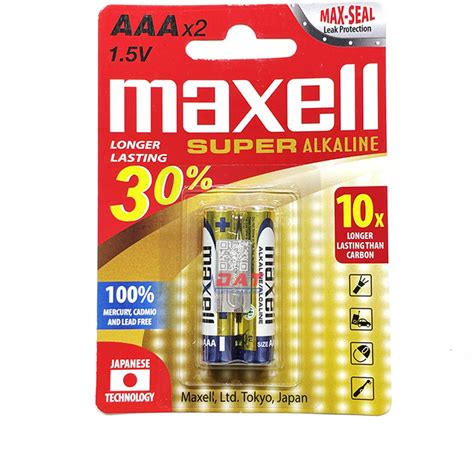 Cặp Pin 3a Maxell Aaa Điện Tử Dat