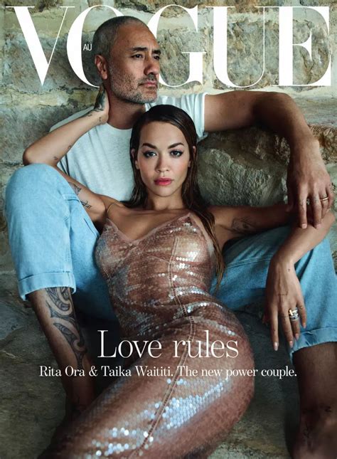Rita Ora And Taika Waititi For Vogue Australia June 2023 Hawtcelebs