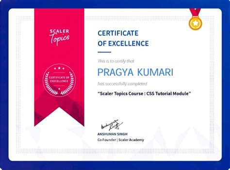 Css Webdev Scaler Pragya Shah