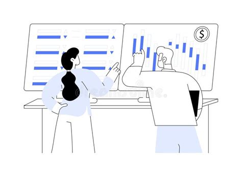 Stock Market Predictions Abstract Concept Vector Illustration Stock