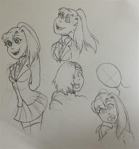 Possessed Sara And Alice Mini Comic Sketch Not Finished R Yourturntodie