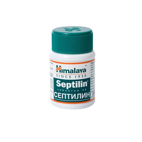 Order Septilin 40 Tabs Himalaya Wellness At The Best Price Natural