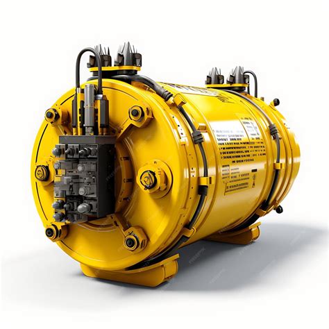 Premium Ai Image Isolated Depth Charge Underwater Explosive