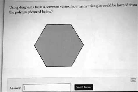 Video Solution Using Diagonals From A Common Vertex How Many