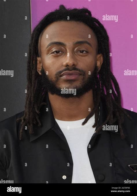 Aminé Arrives At The Space Jam A New Legacy World Premiere Held At The