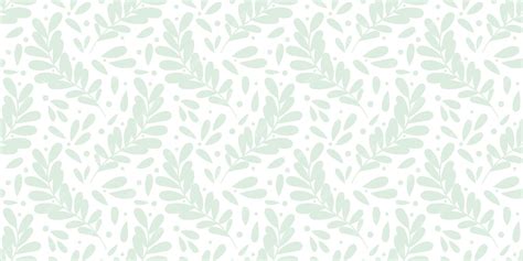 Premium Vector Light Green Leaf Background Vector Pattern Seamless