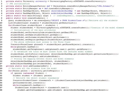 Orm Approach Class To Model Mapping Download Scientific Diagram
