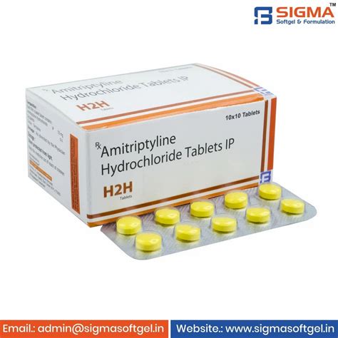 Amitriptyline Hcl Tablets Ip At ₹ 255box Patiala Id 2854211582030