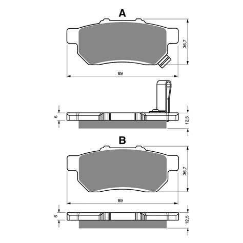 Goldfren K5 Off Road Racing Brake Pads Gf341k5