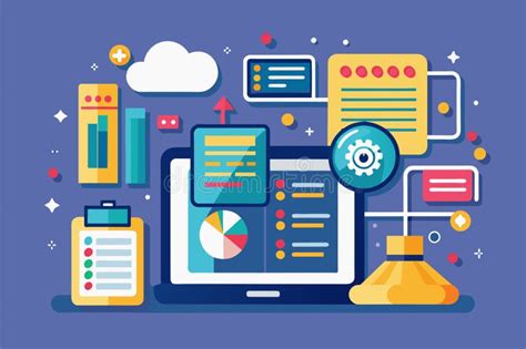 Colorful Depiction Of Input Data Visualization Tools Arranged On A Digital Workspace Layout Colorful Depiction Of Input Data Visualization Tools Arranged On A Digital Workspace Layout