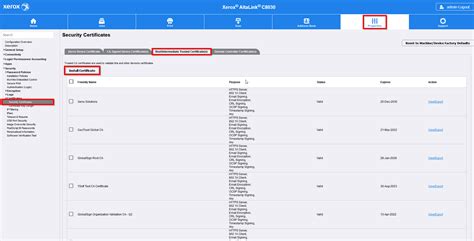 Xerox Altalink Eip Configuration After Installation Of Ysoft Safeq Embedded Terminal