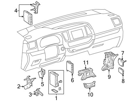 TOYOTA HIGHLANDER Body Control Module COMPUTER ASSEMBLY MULTI