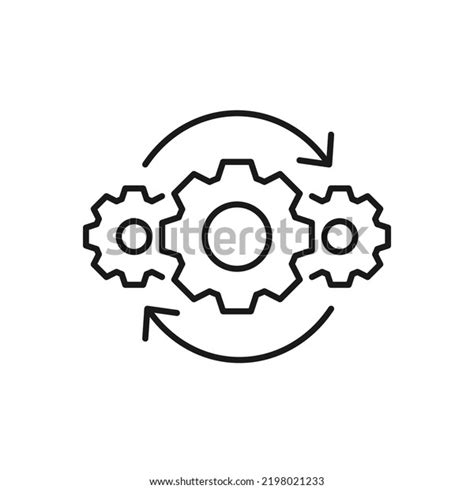 Operations Icon Vector Illustration Color Editable Stock Vector