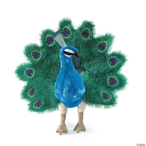 Peacock Hand Puppet Discontinued