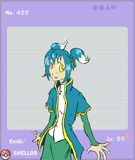 Pokemon Gijinka Shellos East By Sammi The Ff Freak On Deviantart