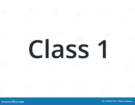 Class 1 Mains Protection Electrical Symbol Vector Illustration